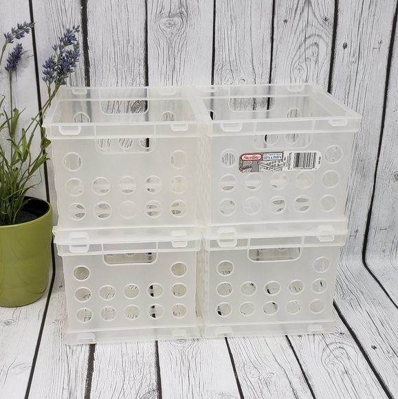 Sterilite | Storage & Organization | Sterilite Mini Crate Stackable ...